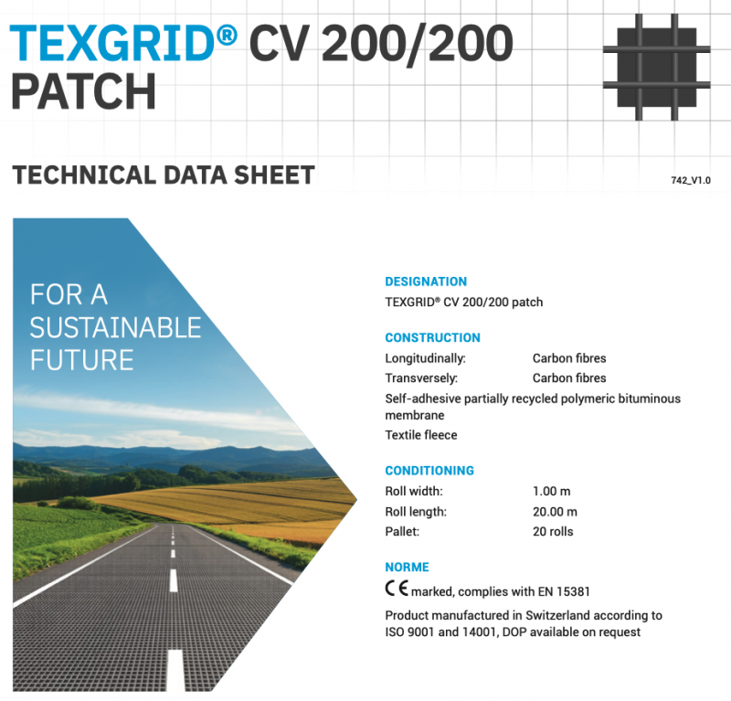 Texgrid® CV 200 / 200 PATCH