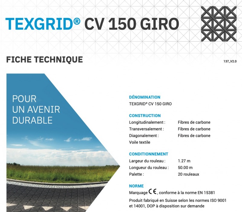 Texgrid® CV 150 GIRO