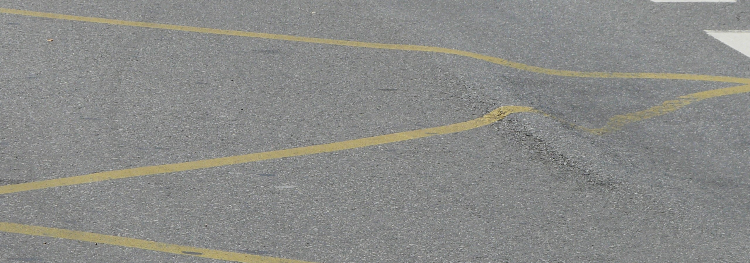 Rutting on road and roundabout | Innovative Texgrid solutions